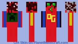Explosive Skin By OmiTheGamerz Minecraft Skin