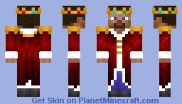 King Steve Minecraft Skin