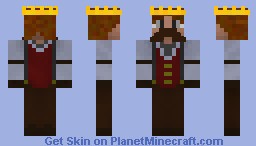 King Minecraft Skin