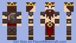 King Minecraft Skin