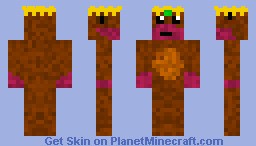 King Guilty bear Minecraft Skin
