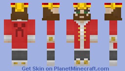 King Minecraft Skin