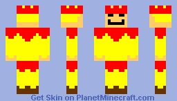 king of scotland Minecraft Skin