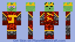 King Slime Minecraft Skin