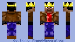 King Steve Minecraft Skin