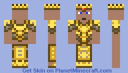 rich king steve Minecraft Skin