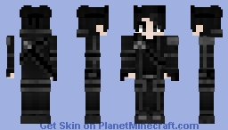 Kirito Minecraft Skin