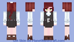 Kishika Torotoro - 100 Girlfriends Minecraft Skin