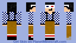 Nerdy Kid. (With 3D Glasses) Minecraft Skin