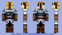 Knight Crafting Table Minecraft Skin