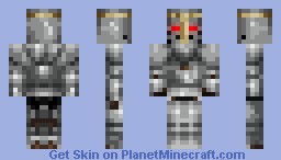 Minecraft corrupted knight Minecraft Skin