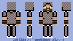 Male-Knight (ChainMail) "Deadliest Warrior Series" Minecraft Skin