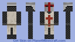 Templar of The Cross Minecraft Skin