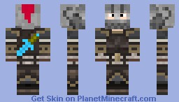 Brave Sir Knight Minecraft Skin