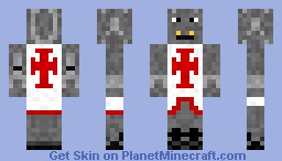 knight with mask Minecraft Skin