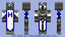 knight for server Minecraft Skin