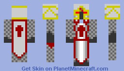 Templar Knight Minecraft Skin