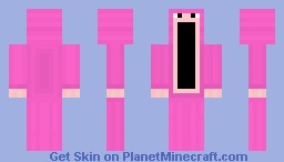 Pink Guy Minecraft Skin