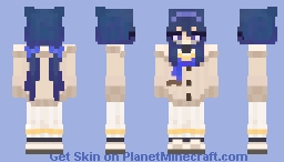 Kozeki UI - Blue Archive Minecraft Skin
