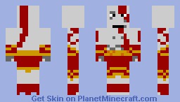 kratos Minecraft Skin