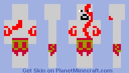 kratos (God of War) Minecraft Skin