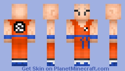 Krillin Minecraft Skin