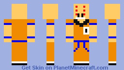 dragon ball z krillin Minecraft Skin