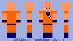 Krillin Minecraft Skin