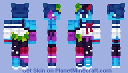 Krinios - MCC Mash-up (Aqua Axolotls) Minecraft Skin