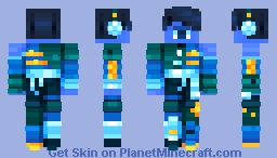 Krinios: TR SD - Aqua Axolotls Minecraft Skin