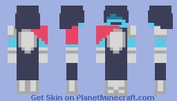Kris from Deltarune Minecraft Skin