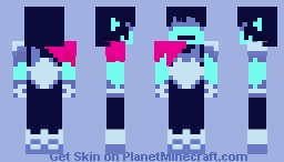 Kris Dreemurr - Dark World (Deltarune) Minecraft Skin