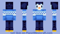 Kthepenguin Hive Styled Minecraft Skin