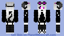 Demon Girl Minecraft Skin