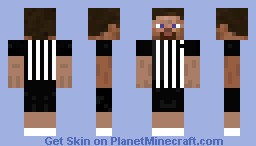 Referee Steve Minecraft Skin