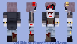 Kyn (upgraded) (content warning, blood) Minecraft Skin