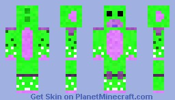 monster (green) Minecraft Skin