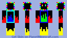 Color man Minecraft Skin