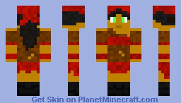 Lady of the Sea (girl pirate) Minecraft Skin
