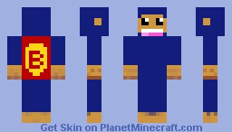 Bloons TD4 Super Monkey Minecraft Skin