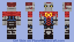 Last Son Amazo Dc Comics - Absolute Power Minecraft Skin