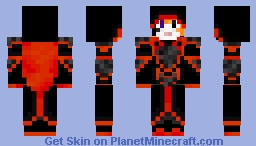 Lava Cat Minecraft Skin