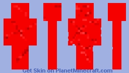 Lava Man Minecraft Skin