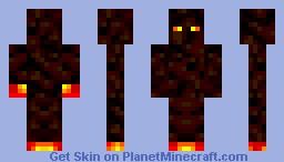 Lava Slime Minecraft Skin