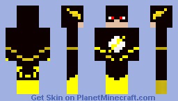 black flash Minecraft Skin