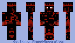 Lava guy Minecraft Skin