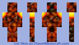 lavarock monster Minecraft Skin
