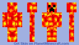 Lava Skin Minecraft Skin