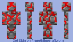 lava monster? Minecraft Skin