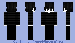 black striped tired skin Minecraft Skin